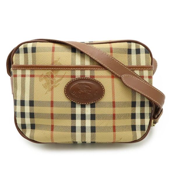 Burberry | Bags | Burberry Shadow Horse Nova Check Shoulder Bag | Poshmark